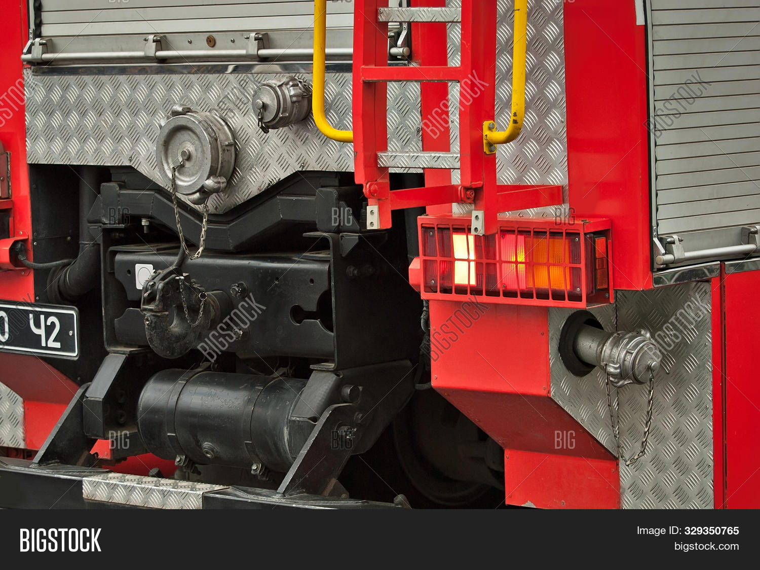 Fire Truck Close-. Image & Photo (Free Trial) | Bigstock