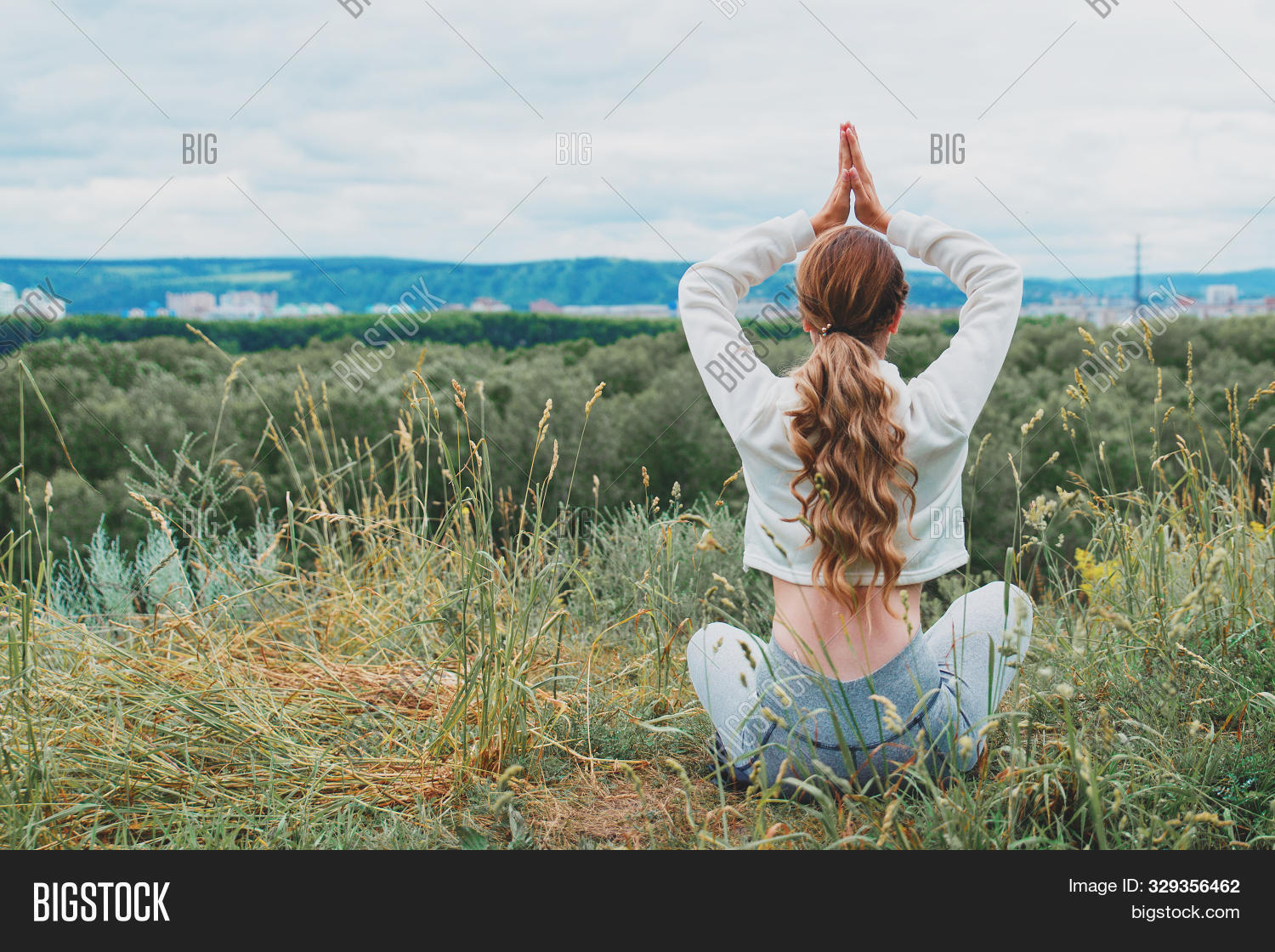 Meditation Outside Image & Photo (Free Trial) | Bigstock