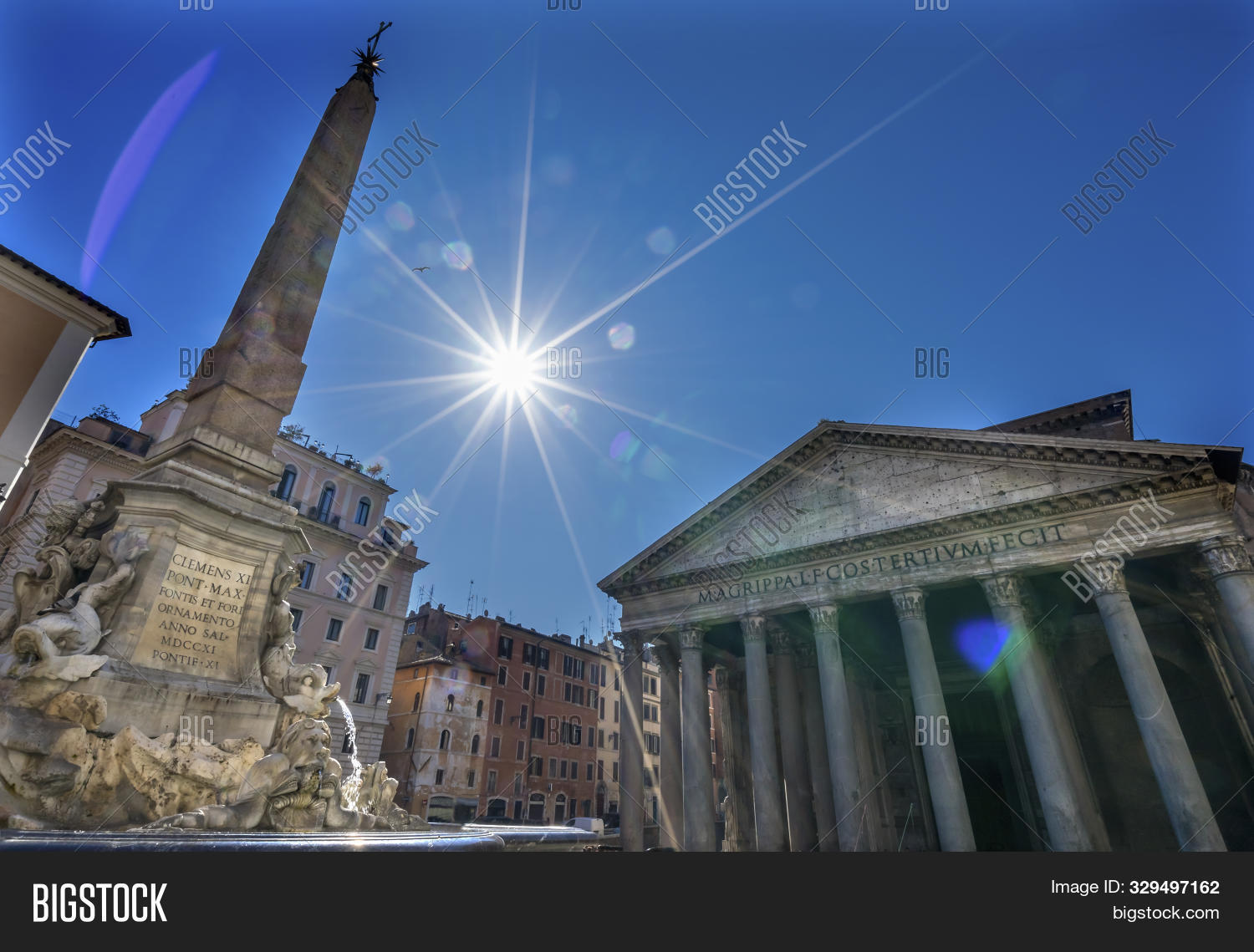 Roman Columns Pantheon Image & Photo (Free Trial) | Bigstock
