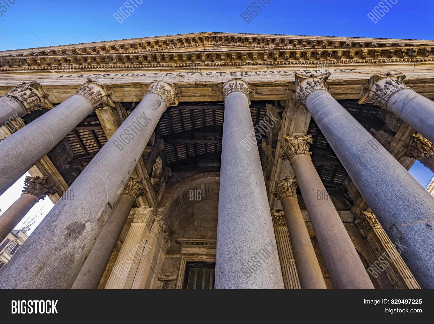 Roman Columns Pantheon Image & Photo (Free Trial) | Bigstock