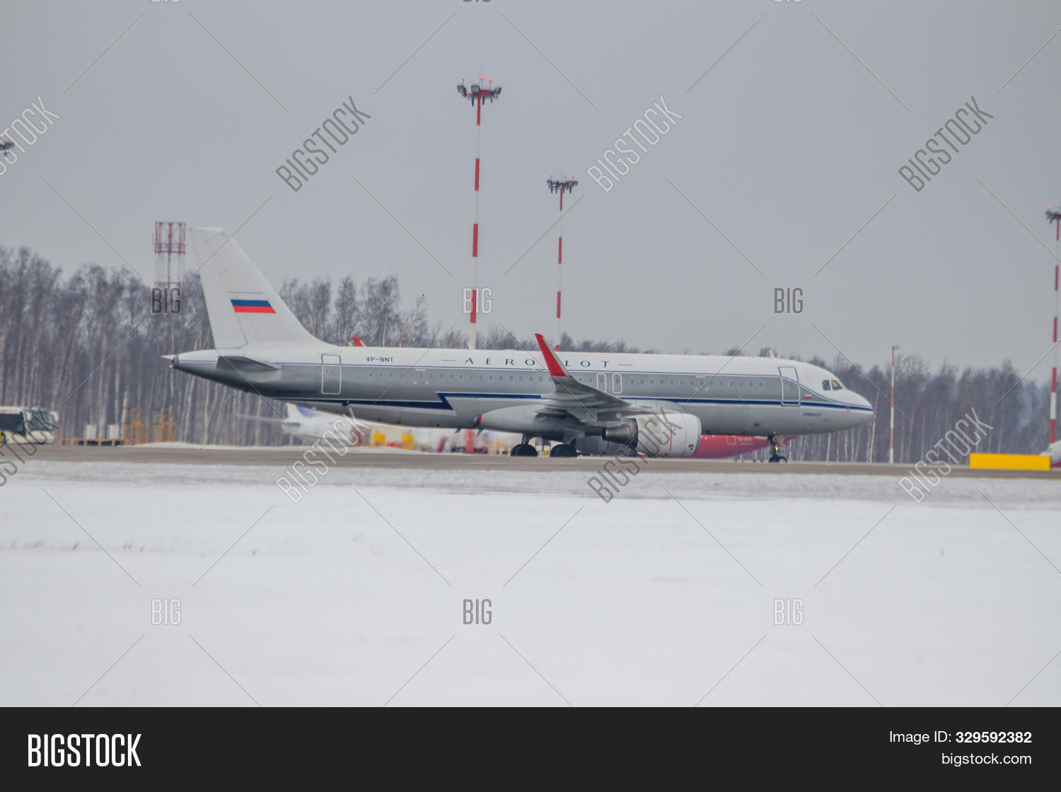 Plane Airport Winter. Image & Photo (Free Trial) | Bigstock