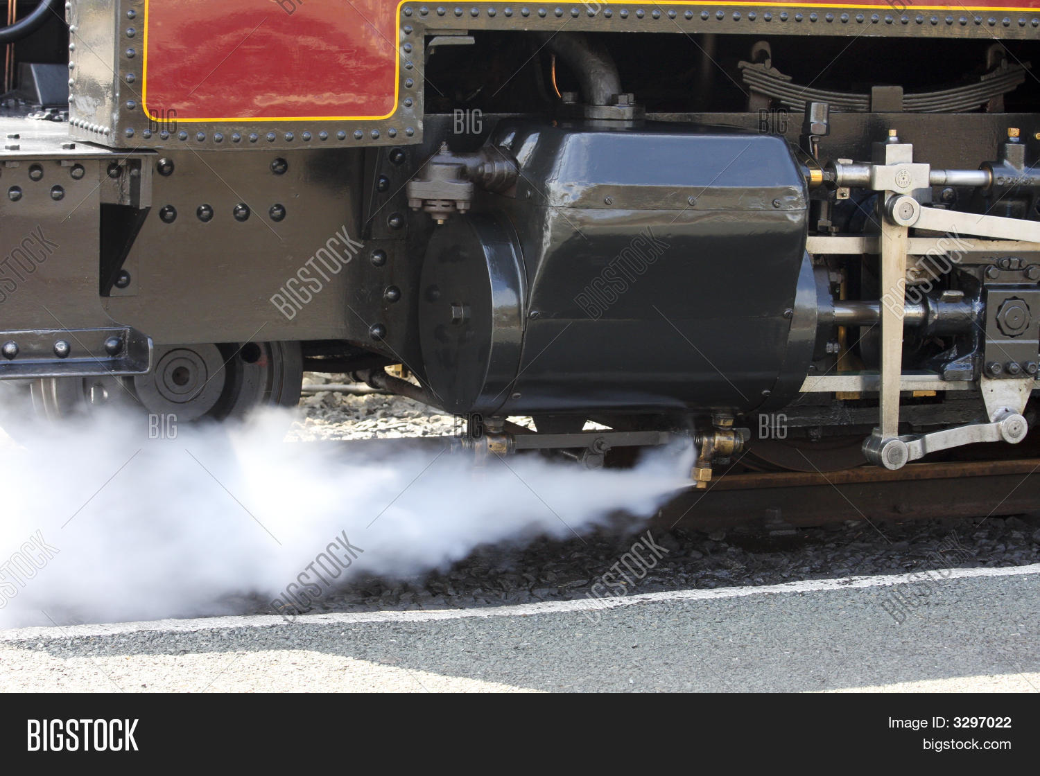 Steam Train Venting Image & Photo (Free Trial) | Bigstock