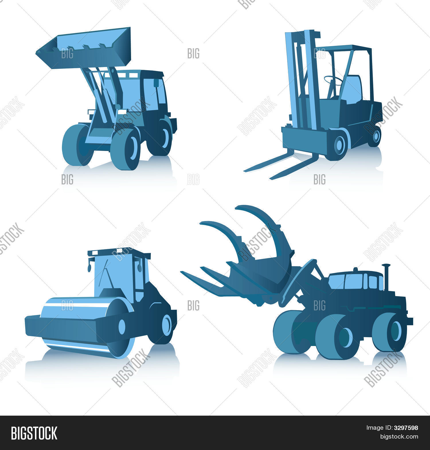 Vector Set Industrial Vector & Photo (Free Trial) | Bigstock