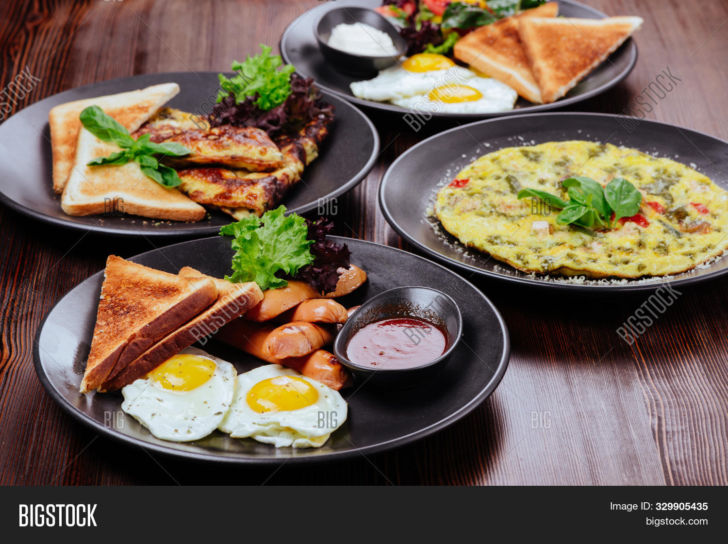 Breakfast Food Table. Image & Photo (Free Trial) | Bigstock