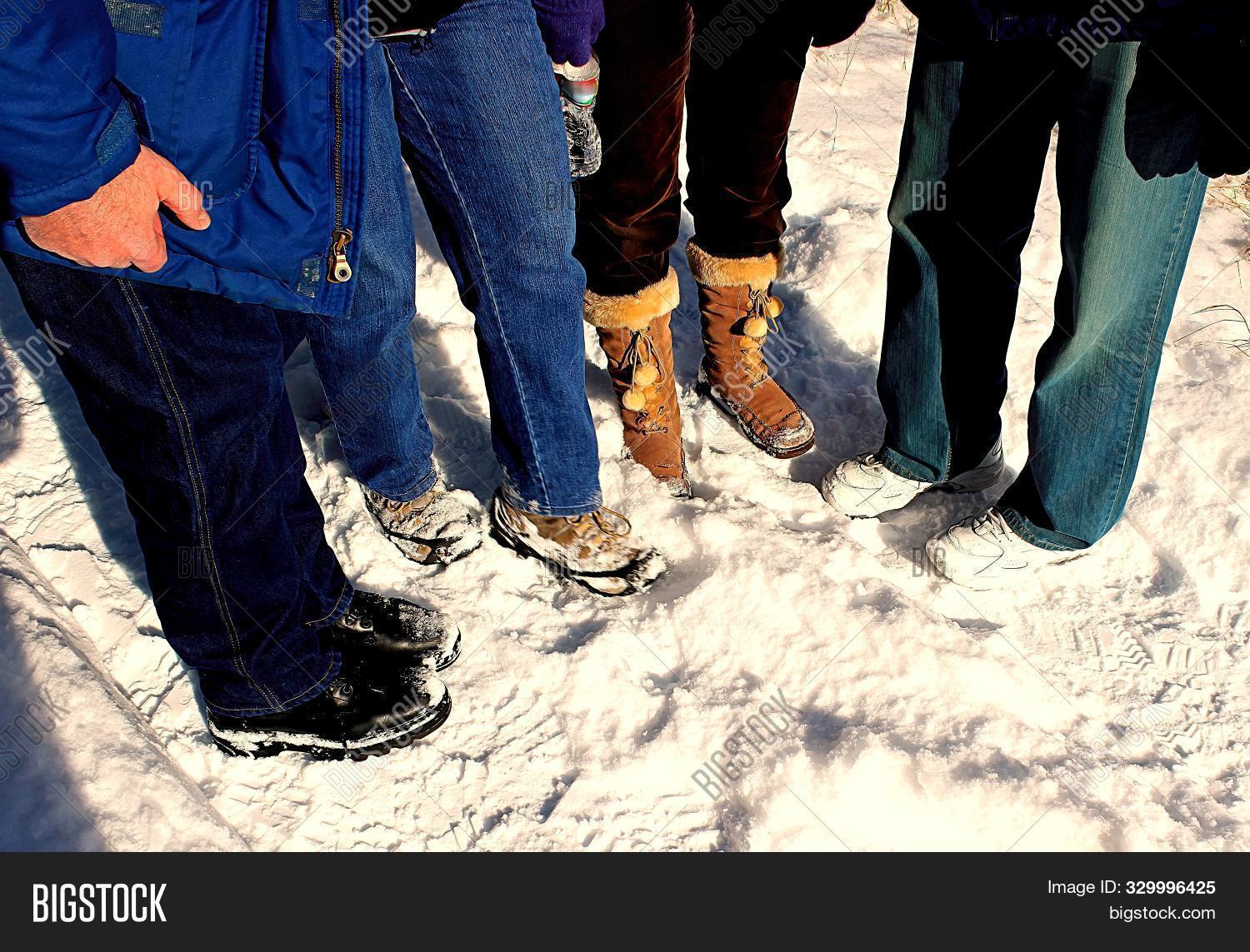 Walkers Pose Their Image & Photo (Free Trial) | Bigstock