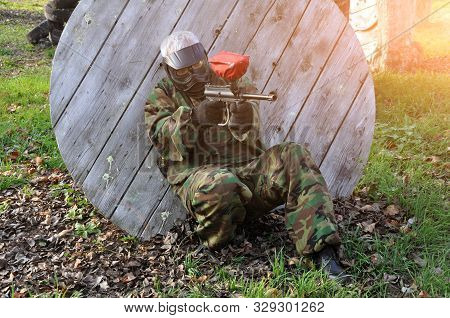Active Paintball Game Image & Photo (Free Trial) | Bigstock
