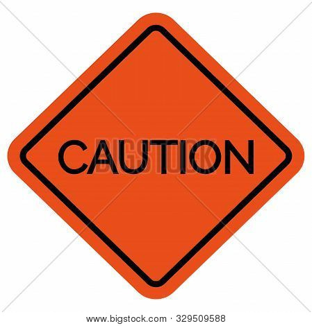 Caution Warning Sign Vector & Photo (Free Trial) | Bigstock