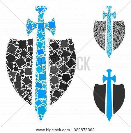 Guard Mosaic Vector & Photo (Free Trial) | Bigstock