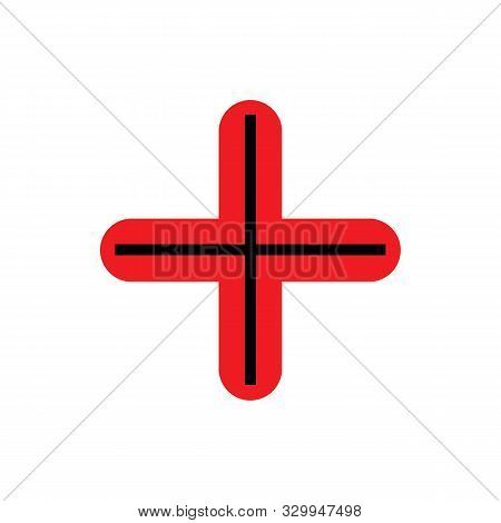 Plus Sign Icons. Plus Vector & Photo (Free Trial) | Bigstock
