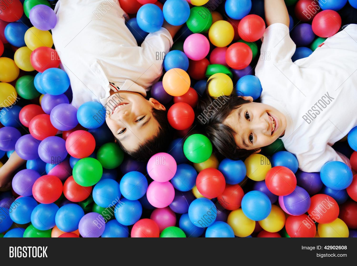 Happy Children Playing Image & Photo (Free Trial) | Bigstock