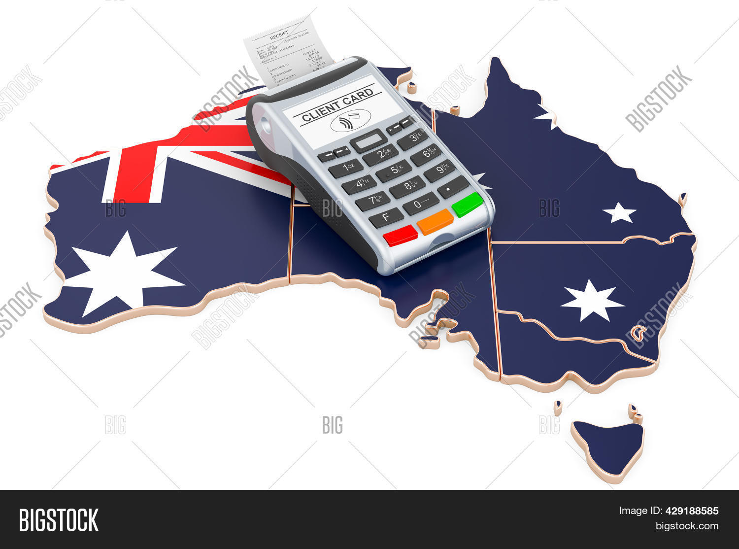 Australian Map Pos Image & Photo (Free Trial) | Bigstock