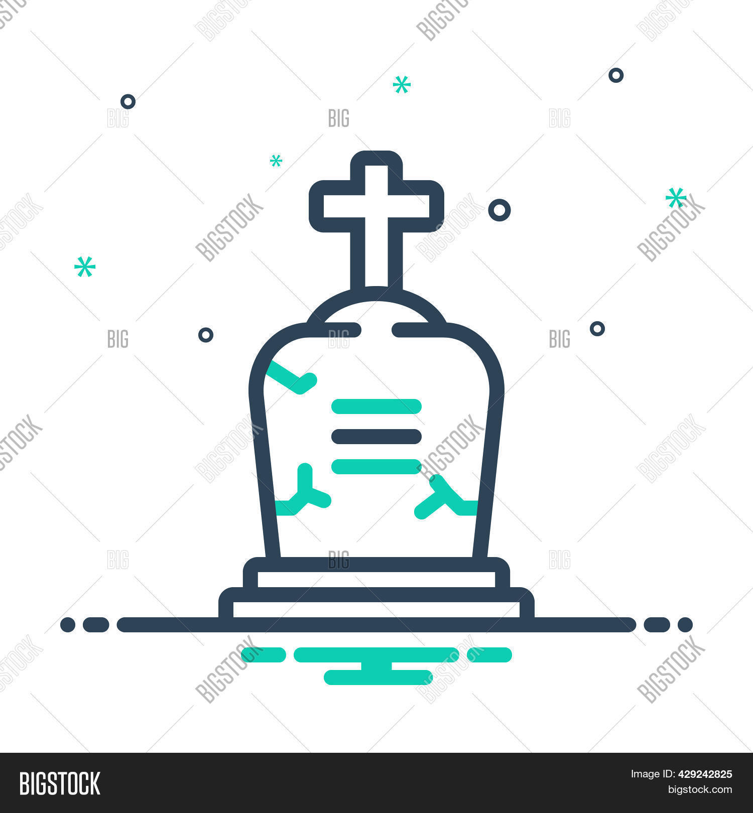 Mix Icon Death Decease Image & Photo (Free Trial) | Bigstock