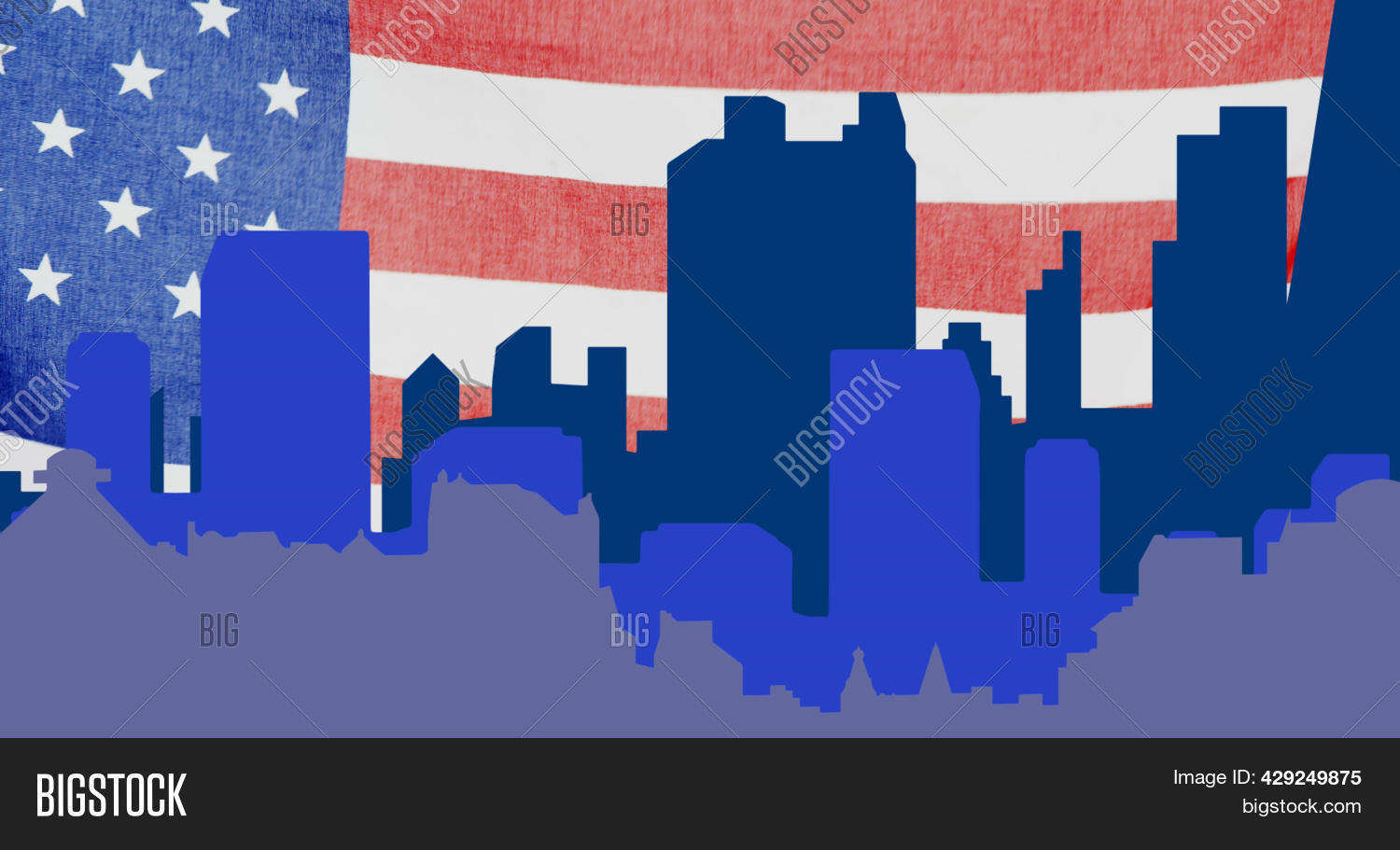 Image Blue Cityscape, Image & Photo (Free Trial) | Bigstock