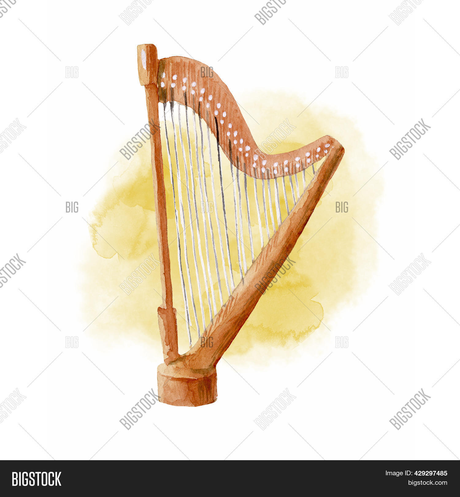 Classical Harp Image & Photo (Free Trial) | Bigstock