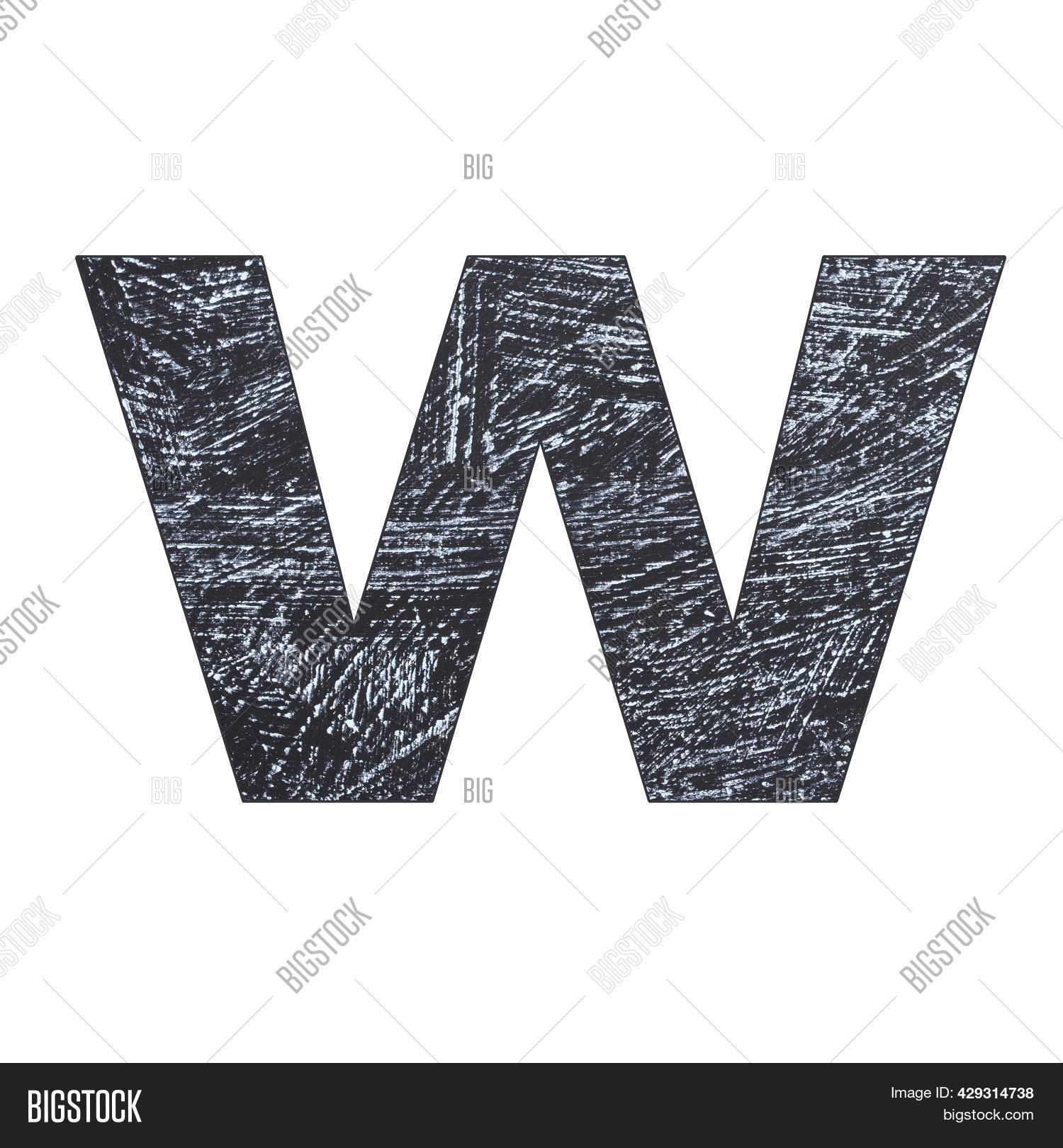 W Lowercase Letter - Image & Photo (Free Trial) | Bigstock