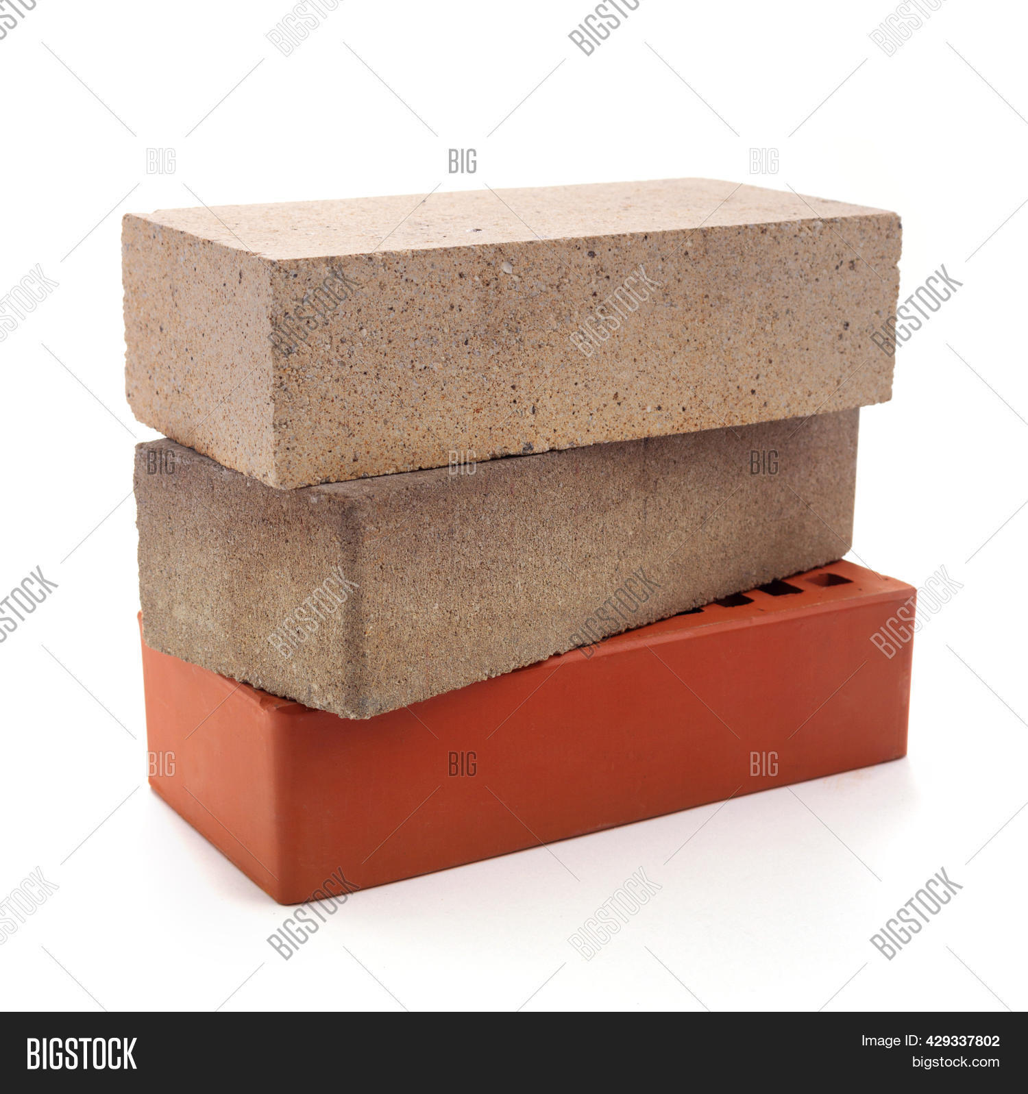 Brick Isolated On Image & Photo (Free Trial) | Bigstock