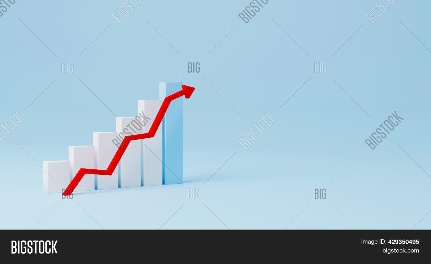 Arrow Graph Sign Image & Photo (Free Trial) | Bigstock