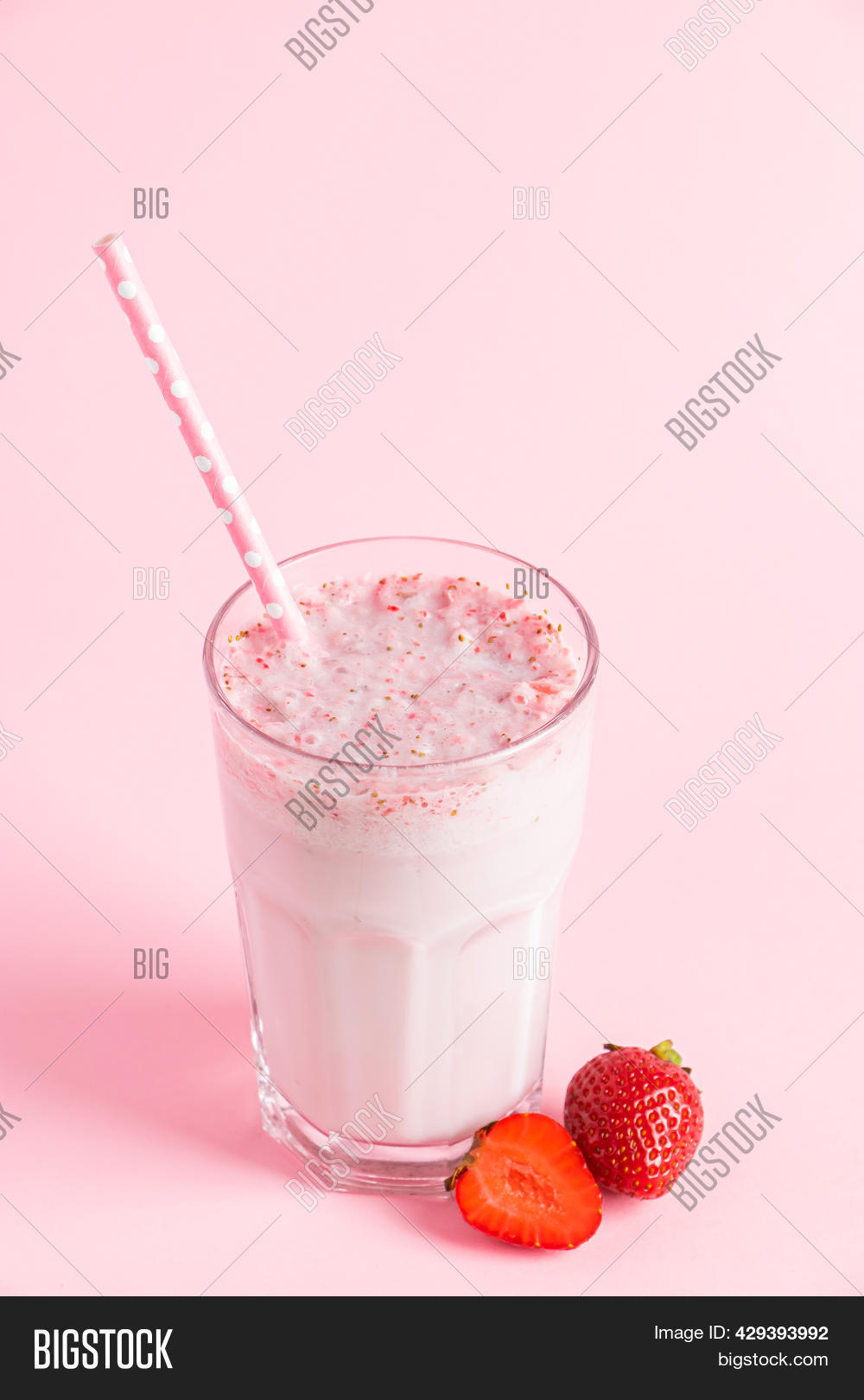 Fresh Milkshake Image & Photo (Free Trial) | Bigstock