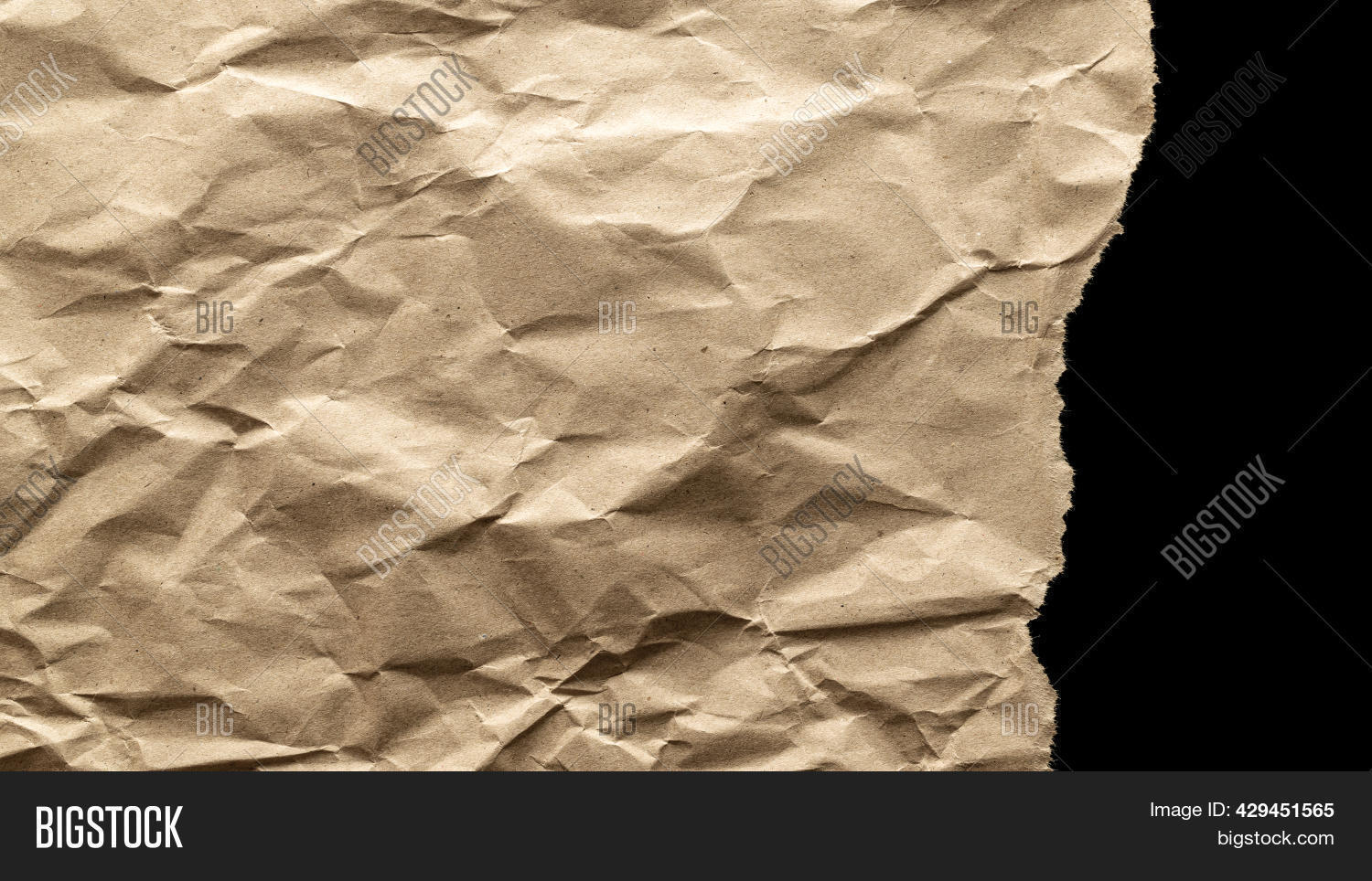 Ripped Craft Paper. Image & Photo (Free Trial) | Bigstock