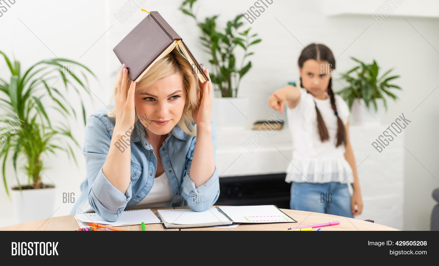Angry Daughter Image & Photo (Free Trial) | Bigstock
