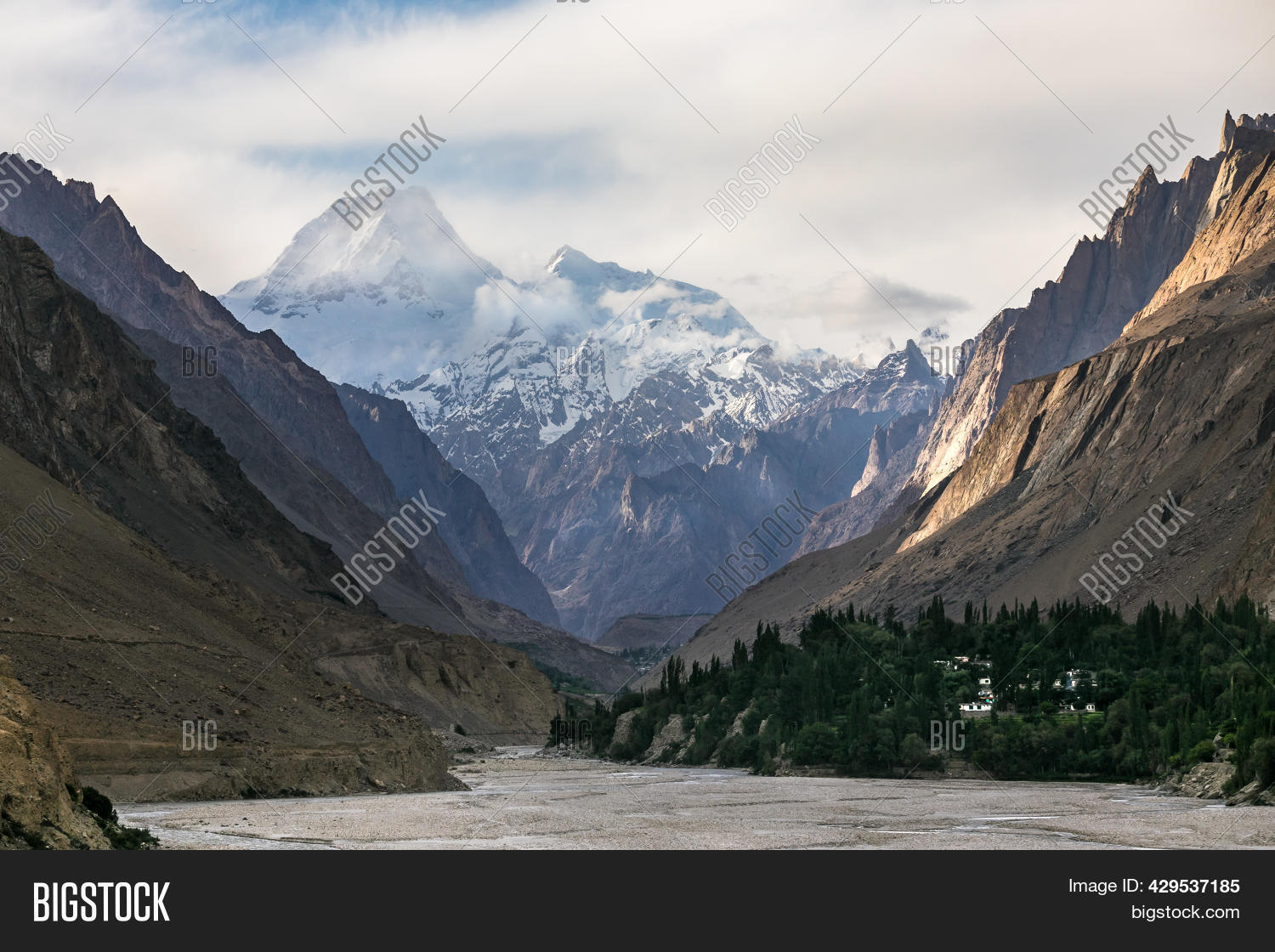 Masherbrum Mountain Image & Photo (Free Trial) | Bigstock