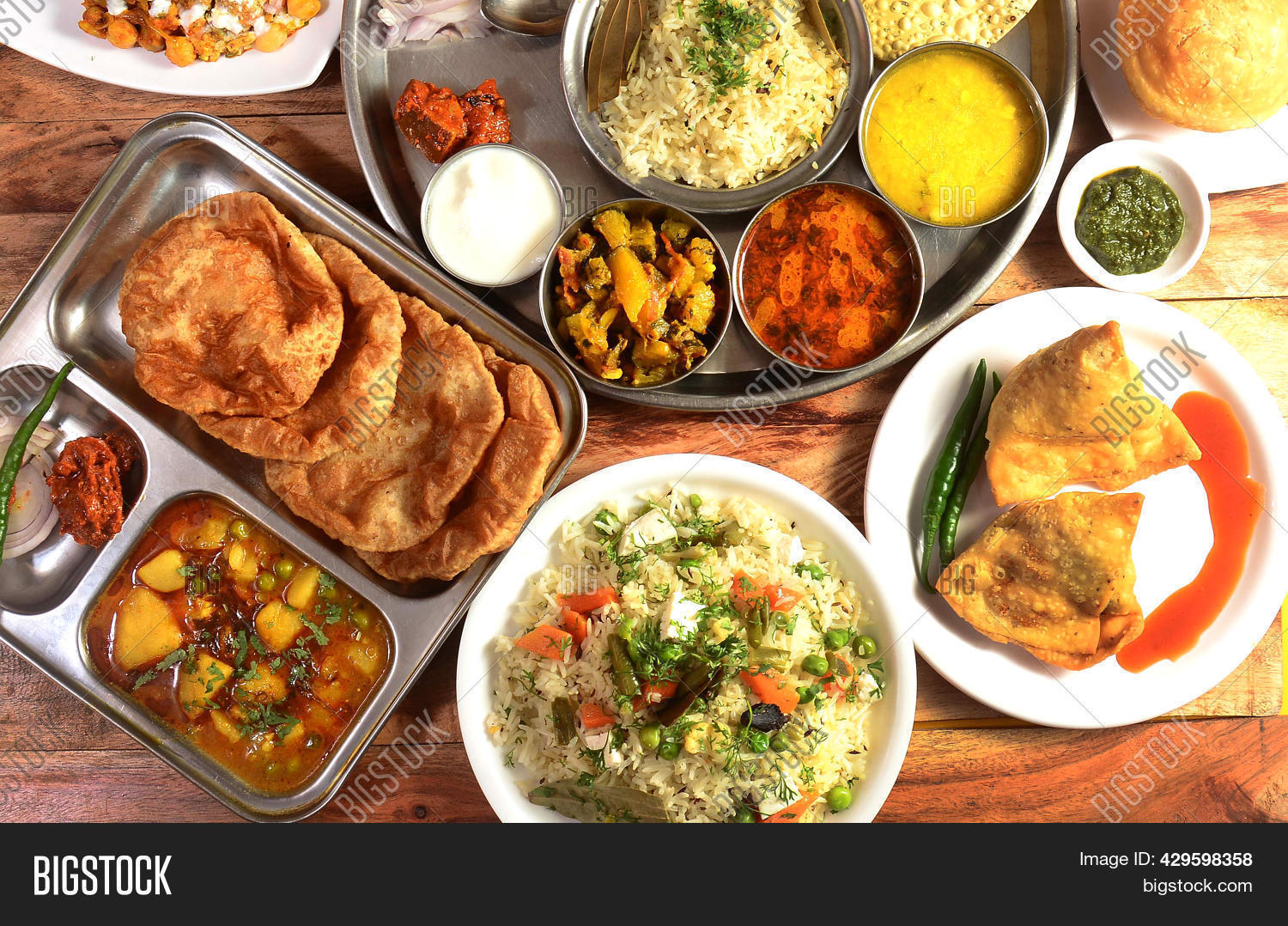 Assorted Indian Food Image & Photo (Free Trial) | Bigstock