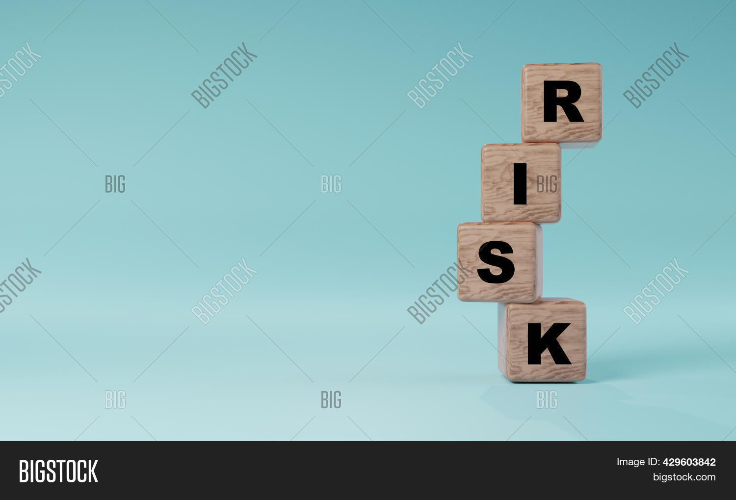 Risk Wording Print Image & Photo (Free Trial) | Bigstock