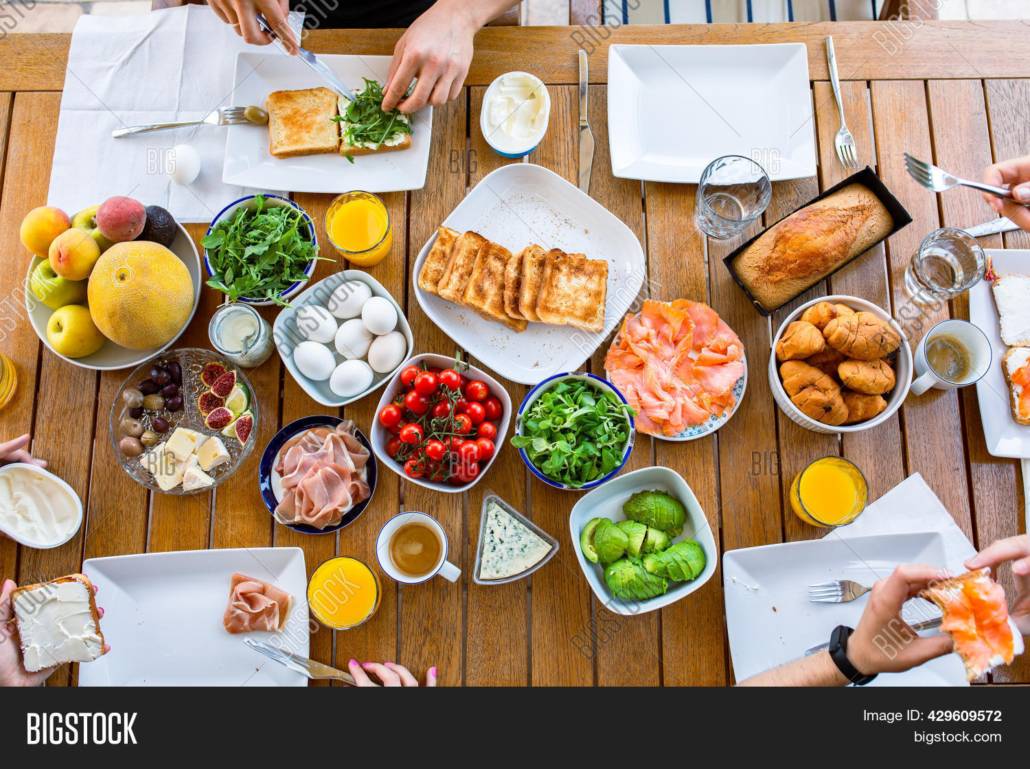 Breakfast On Terrace Image & Photo (Free Trial) | Bigstock
