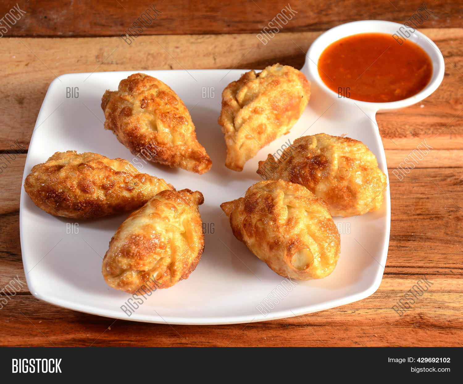 Veg Fried Momo Sauce Image & Photo (Free Trial) | Bigstock