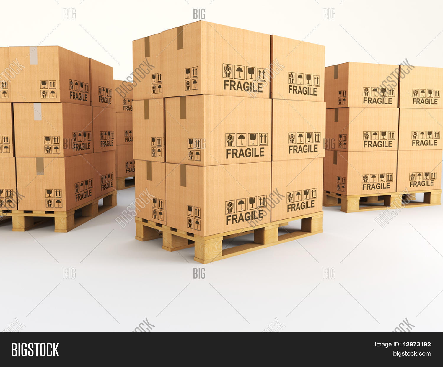 3d Image Pallets Image & Photo (Free Trial) | Bigstock