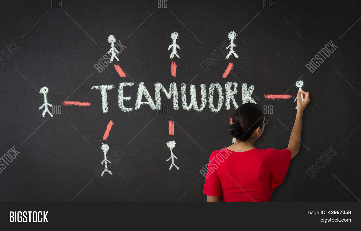 Teamwork Diagram Image & Photo (Free Trial) | Bigstock
