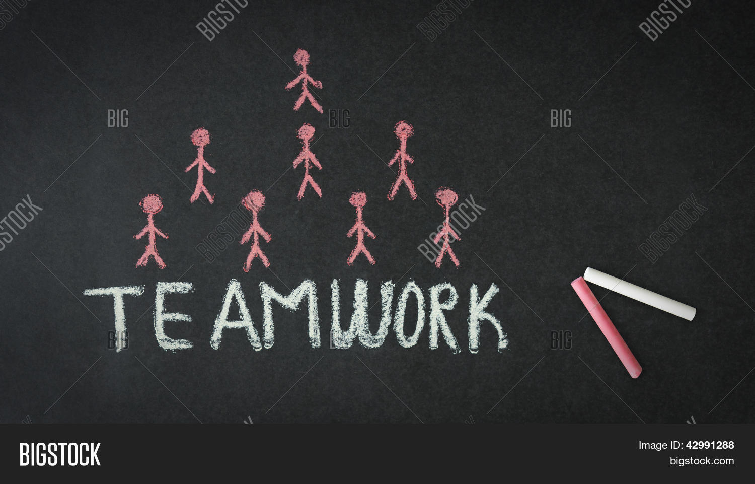 Teamwork Diagram Image & Photo (Free Trial) | Bigstock