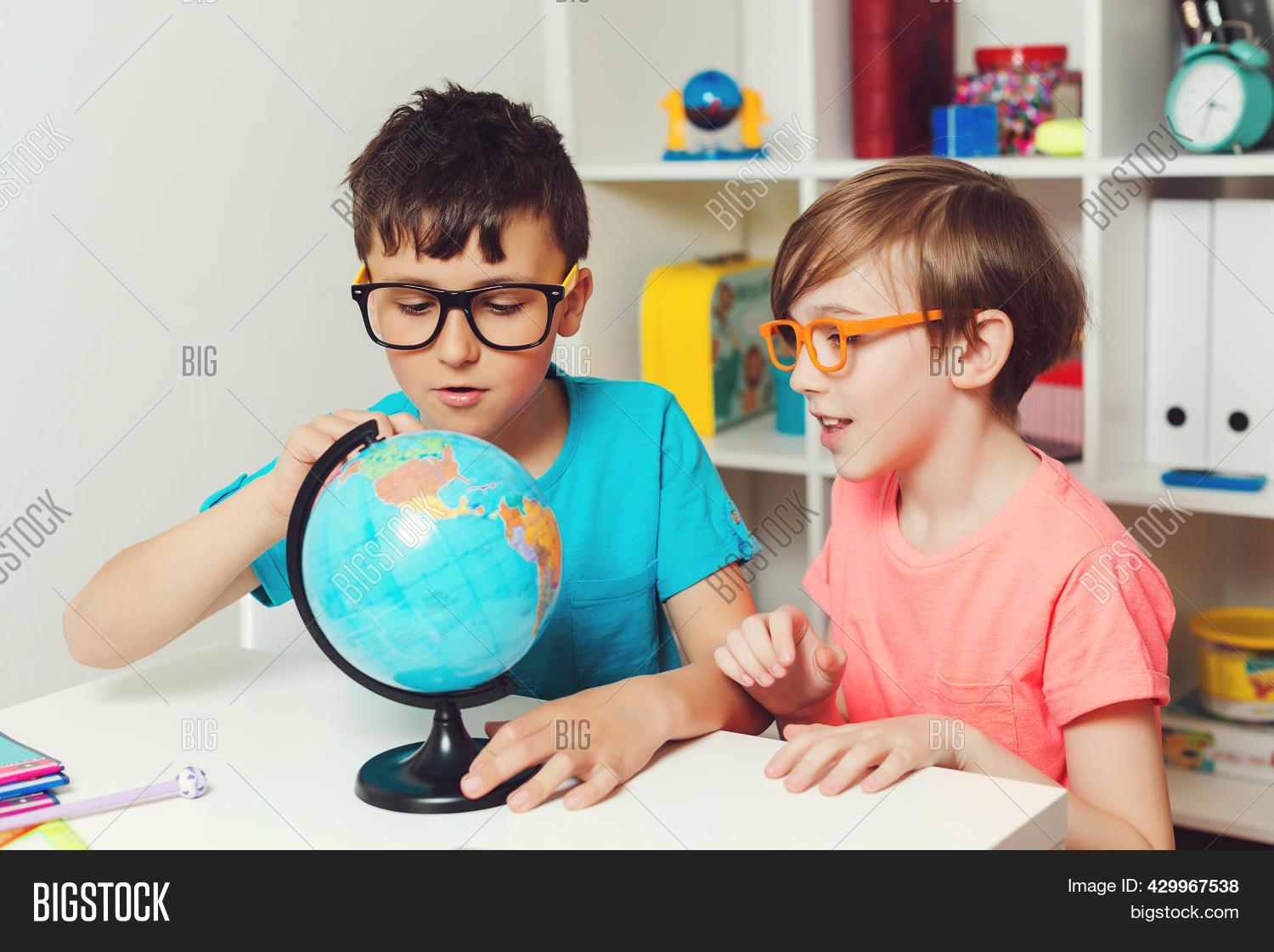 School Kids Studying Image & Photo (Free Trial) | Bigstock