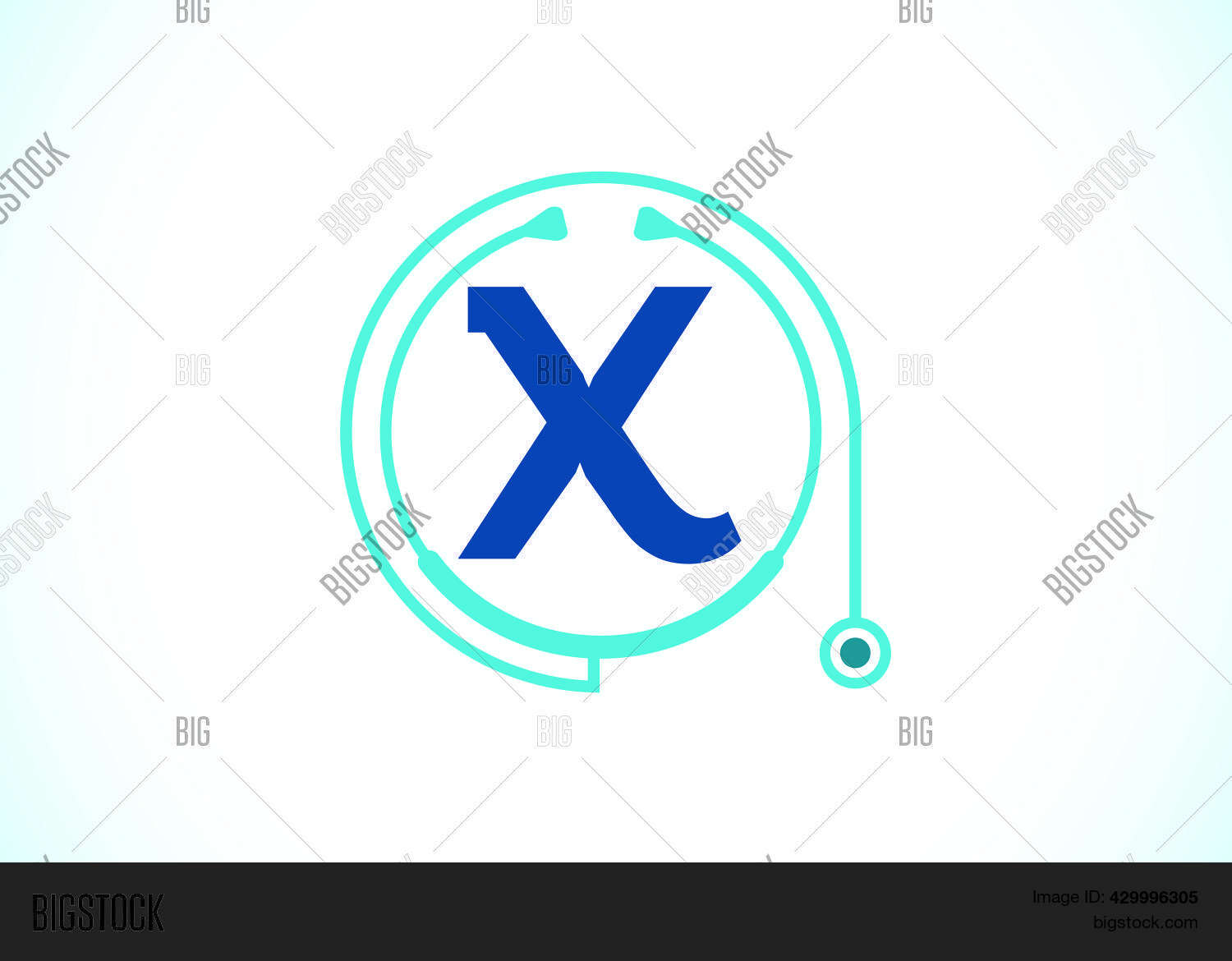 Initial X Monogram Vector & Photo (Free Trial) | Bigstock