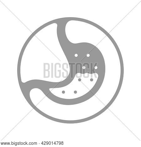 Stomach Graphic Icon Vector & Photo (Free Trial) | Bigstock