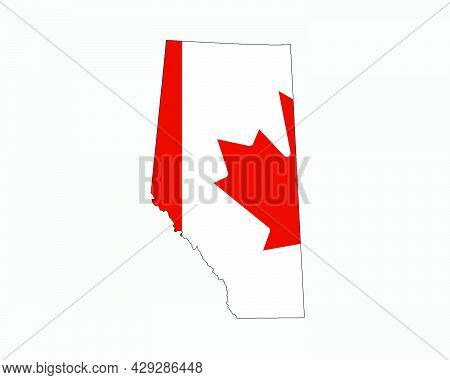 Alberta Map On Vector & Photo (Free Trial) | Bigstock
