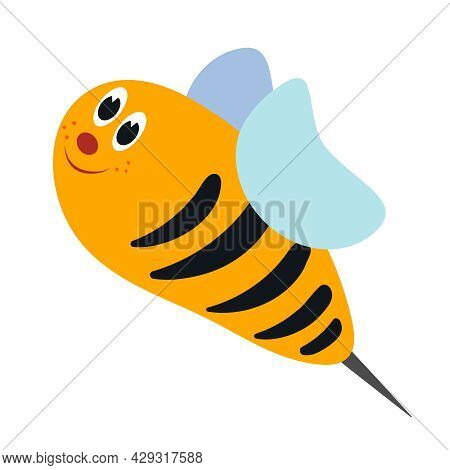 Smiling Bee Cartoon Vector & Photo (Free Trial) | Bigstock