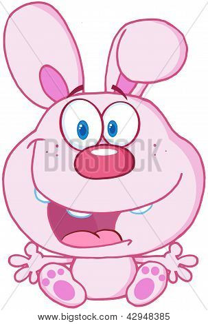 Cute Pink Bunny Image & Photo (Free Trial) | Bigstock