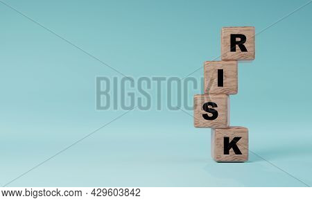 Risk Wording Print Image & Photo (Free Trial) | Bigstock