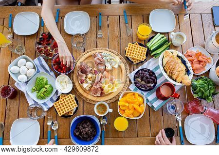 Laid Table Food. Image & Photo (Free Trial) | Bigstock