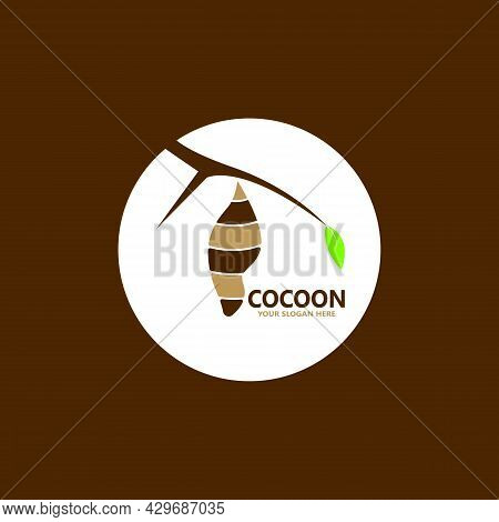 Cocoon Icon Symbol Vector & Photo (Free Trial) | Bigstock