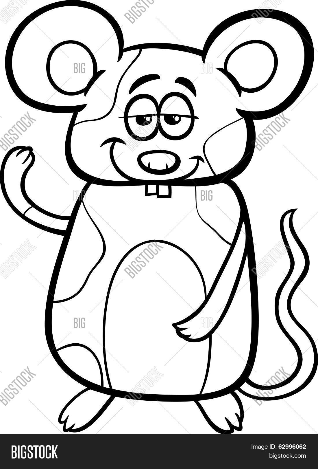 Mouse Cartoon Vector & Photo (Free Trial) | Bigstock