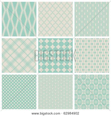 Set 9 Seamlessly Vector & Photo (Free Trial) | Bigstock