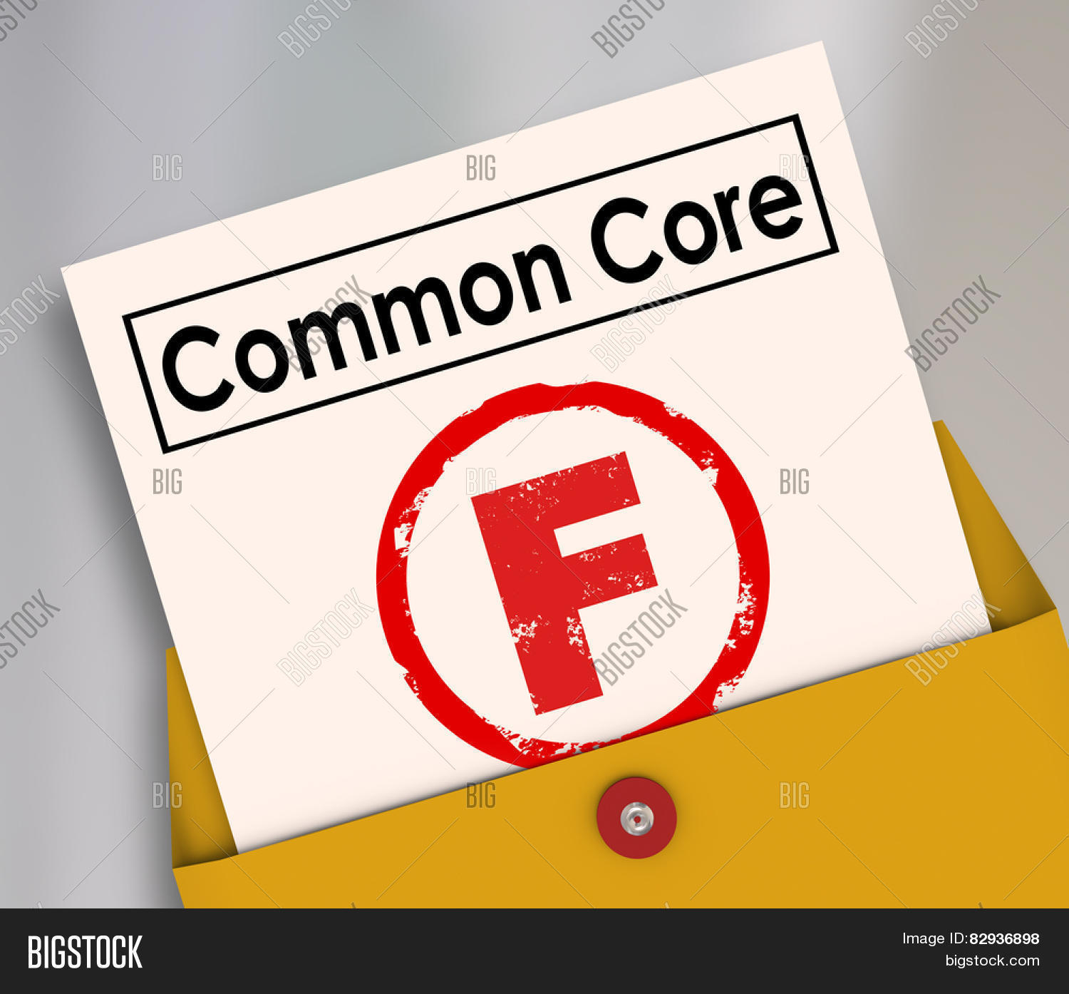 F Grade On Report Card Image & Photo (Free Trial) | Bigstock