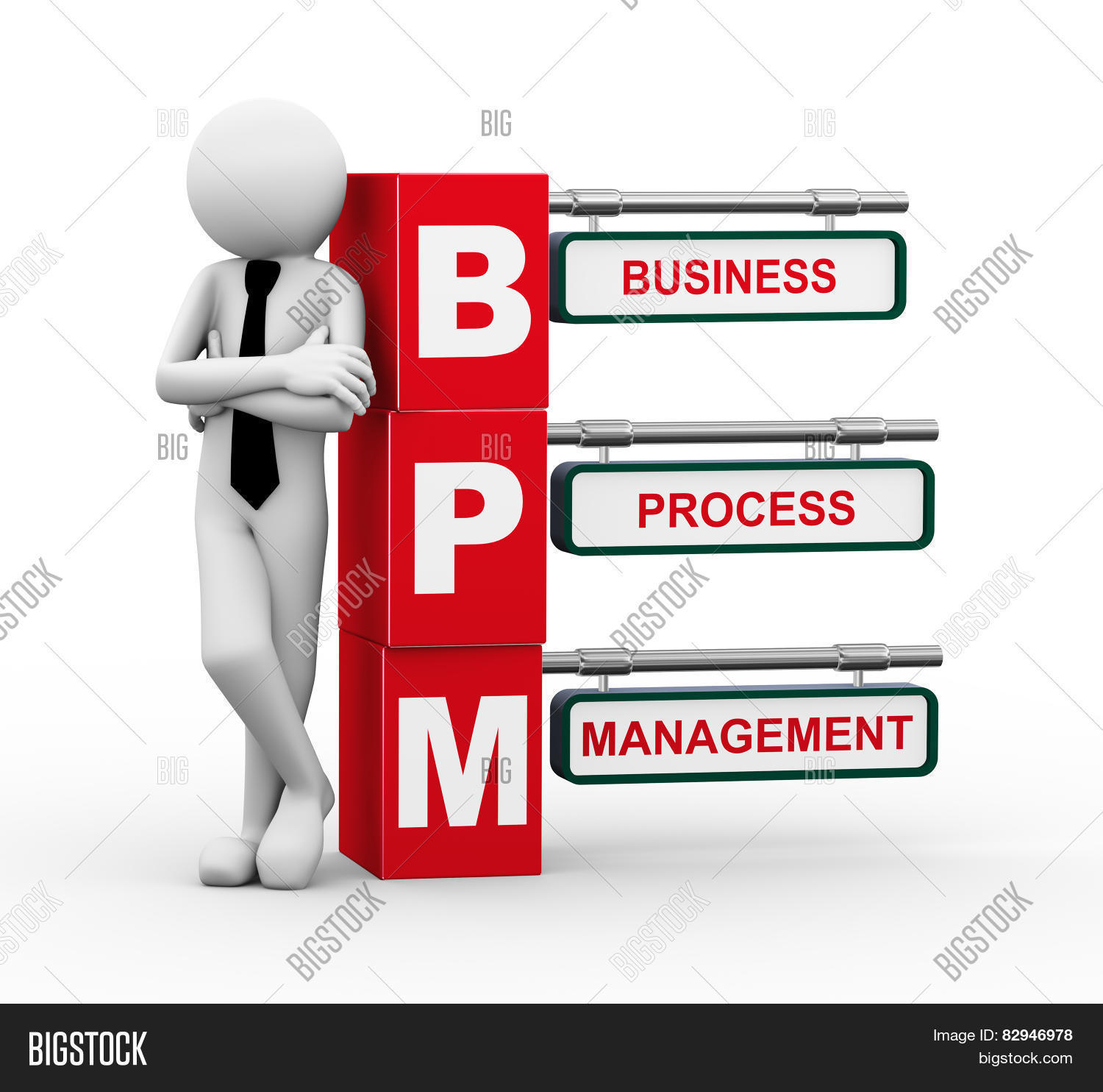 3D Businessman Bpm Image & Photo (Free Trial) | Bigstock