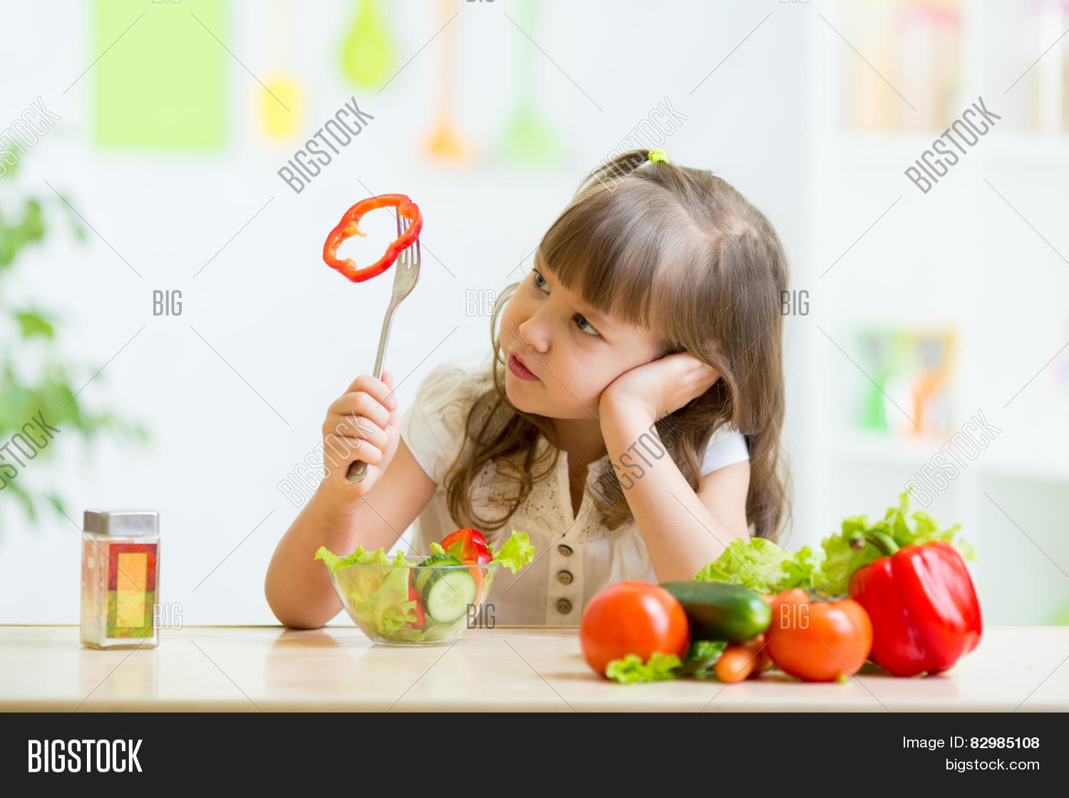 Kid Refusing Eat His Image & Photo (Free Trial) | Bigstock