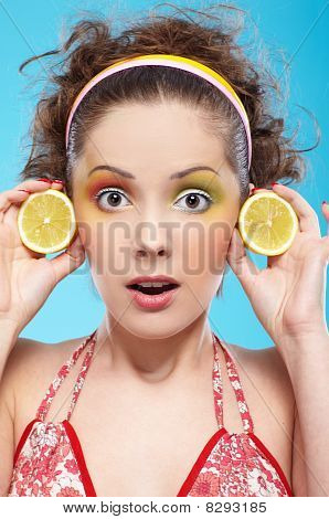 Beautiful Girl Lemon Image & Photo (Free Trial) | Bigstock