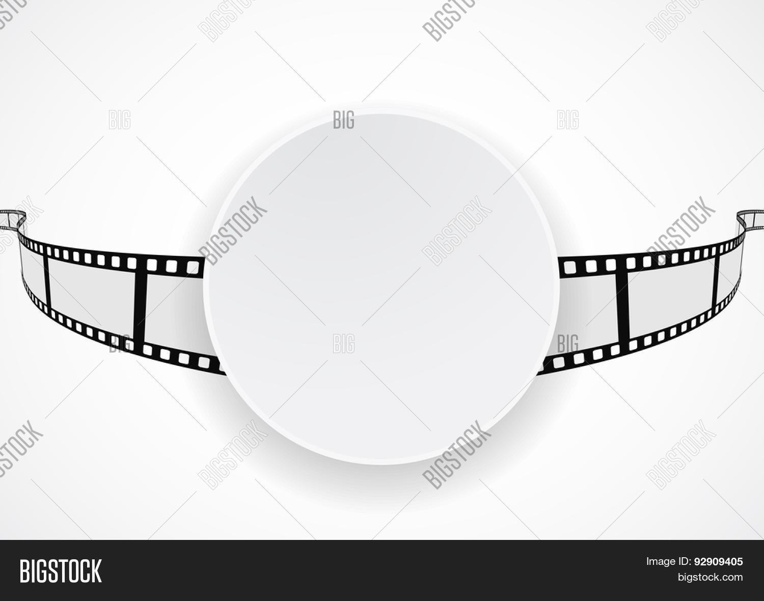 White Banner On Film Vector & Photo (Free Trial) | Bigstock