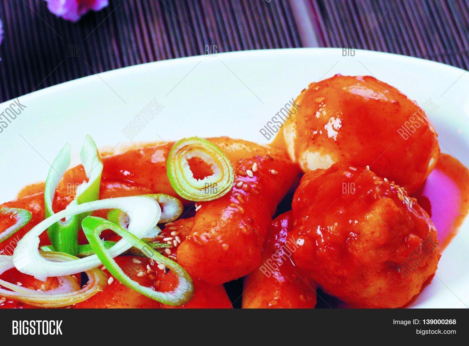 Korean Snack Topokki Image & Photo (Free Trial) | Bigstock