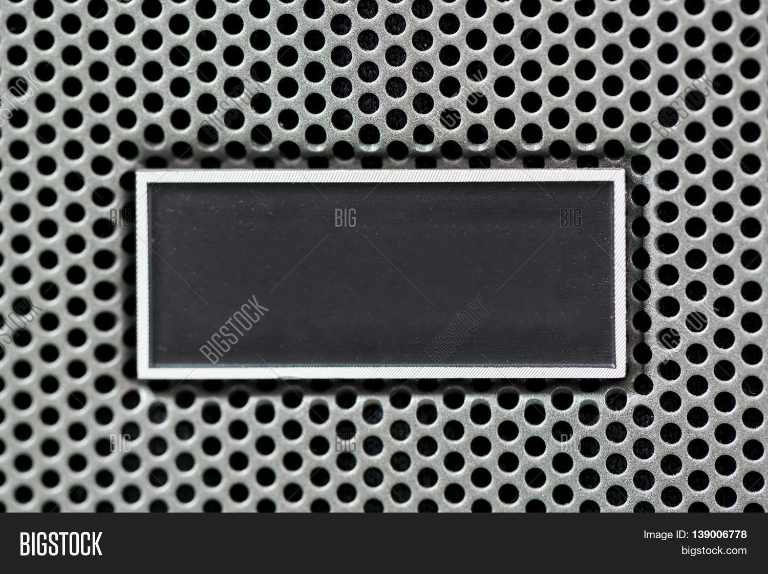 Metal Plate Label On Image & Photo (Free Trial) | Bigstock